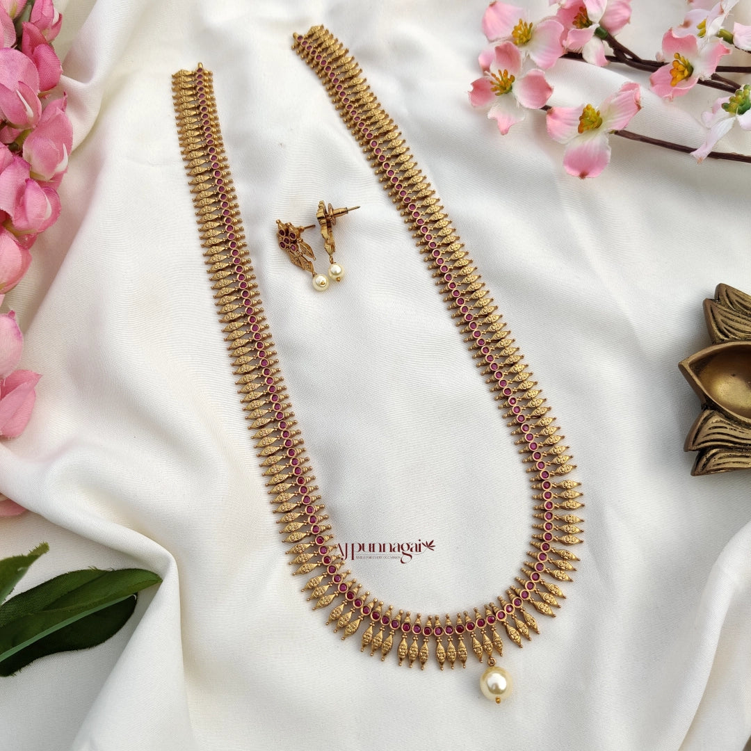 Beautiful Gold look alike spike Haram – AJ Punnagai